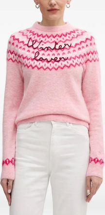 MC2 Saint Barth patterned sweater - Rosa