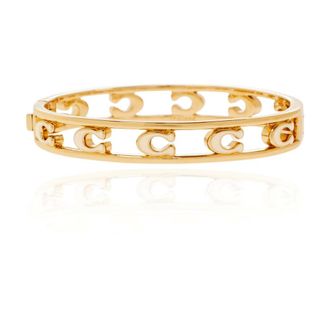 Coach Femme, Accessoires, Jaune, Taille: ONE Size Bracelet Logo