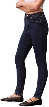 Calvin Klein Damen Eu High Rise Skinny Lv047E611G Jeans, Blue (Winter Storm), 27 W/30 L
