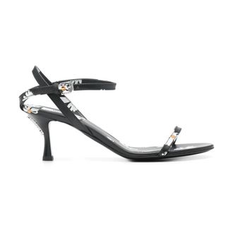 Moschino Heels mit Schnallenverschluss - - Shoes - Damen - Schwarzk - 38 EU