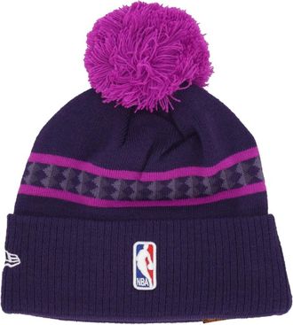 New Era Beanie mit Bommel - - Accessories - unisex - Lila - ONE SIZE