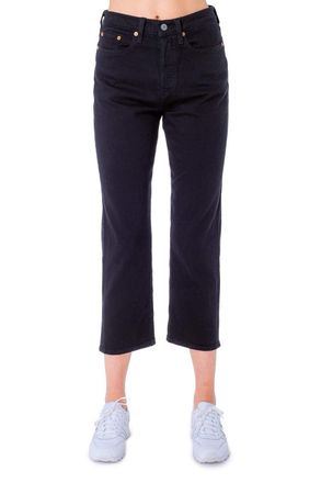 Levi's Wedgie Straight Black Sprout