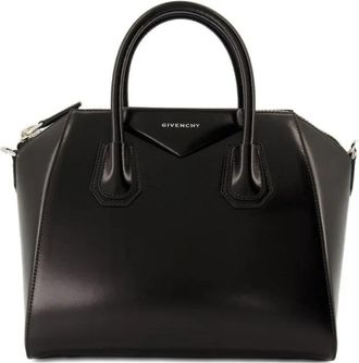 Givenchy Hobo Bags - Structured Black Leather Bag - Gr. unisize - in Schwarz - f&uuml;r Damen