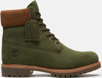 Timberland Wasserdichter Timberland Premium 6-Inch Boot f&uuml;r Herren in Gr&uuml;n, Herren, Gr&uuml;n, Gr&ouml;&szlig;e