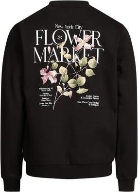 Les Deux Sweatshirt &agrave; imprim&eacute; en coton