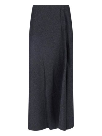 Giorgio Armani Midi Skirt In Virgin Wool