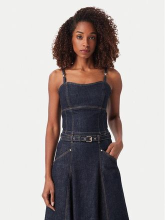 Guess Top W6YH15 D1351 Dunkelblau Slim Fit