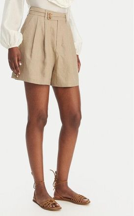 Eleh Bermudahose SS260320 Beige Relaxed Fit