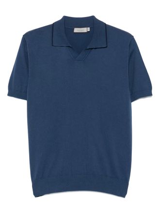 Canali t-shirt en jersey - Bleu