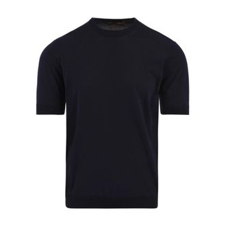 FILIPPO DE LAURENTIIS Rundhals-T-Shirt - - Knitwear - Herren - Blau - M