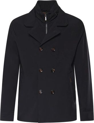 Moorer Homme, Vestes, Bleu, Taille: L Volmer-Kn Blazer