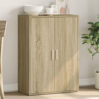 vidaXL Sideboard Sonoma-Eiche 60x31x84 cm Holzwerkstoff Vidaxl