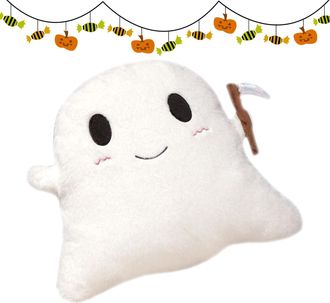 Generico Halloween-Geist, dekorativer Kissenbezug f&uuml;r Halloween, dekorative Kissen, Balkon, Sofa, K&uuml;che, Bettw&auml;sche, Dekoration