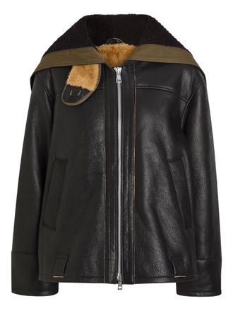 Our Legacy Blizzard leather jacket - Schwarz