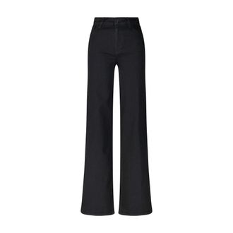 Frame Denim High-Waist Palazzo Jeans - - Trousers - Damen - Schwarzk - W31