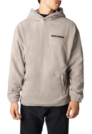 Sublevel Herren Kapuzenpullover Hoodie Fleece Worldwide middle-beige L