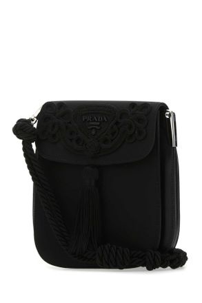 Prada Womens Black Nylon Crossbody Bag F0002 Borse A Tracolla