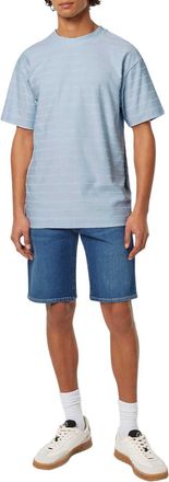Scotch & Soda Mens Ralston Slim fit Classic Blue Denim Shorts, 33IN