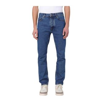 Palm Angels Classic Fit Distressed Blue Jeans - - Jeans - Herren - Blau - W32