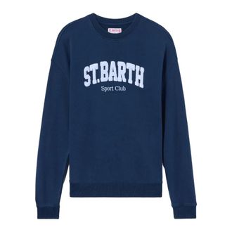 MC2 Saint Barth Damen, Sweatshirts & Hoodies, Blau, MGr&ouml;&szlig;e