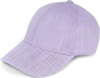 styleBREAKER Cap Leinen Baseball Cap
