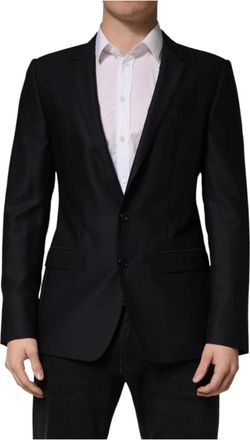 Dolce & Gabbana Homme, Costumes, Noir, Taille: M Martini Blazer