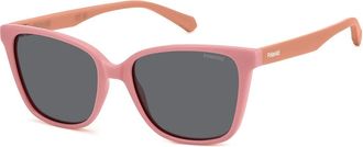Polaroid unisex, Accessoires, Rose, Taille: 48 MM Lunettes de soleil &eacute;l&eacute;gantes avec design 35J/M9