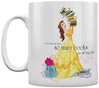 Disney Mug - 300 ML - Beauty and The Beast - Books