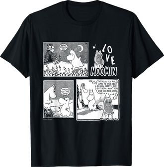Moomin Love Comic Moomintroll rettet Snorkmaiden T-Shirt