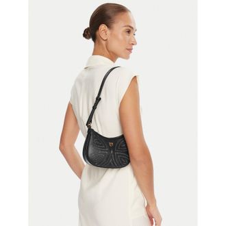 Pinko Handtasche PINKO Half Moon Baby PE 25 PLTT 103538 A2C3 Schwarz