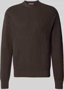 Review Regular Fit Strickpullover aus reiner Baumwolle