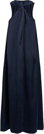 Vila Robe longue sans manches satin&eacute;e