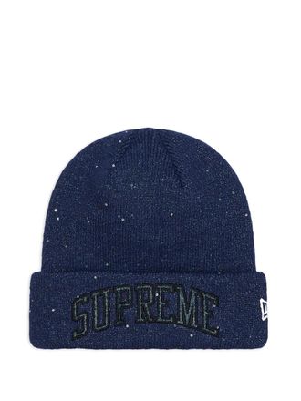 SUPREME bonnet New Era Metallic Arc - Bleu