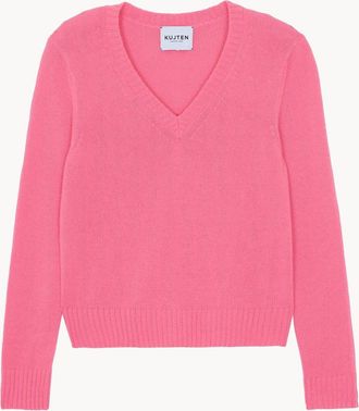 Kujten Pull cachemire col V, 4 fils - Pull Stuti