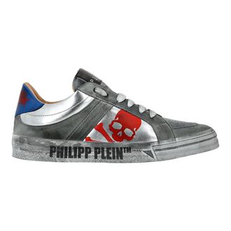 Philipp Plein Low-Top Sneaker - Sneaker Retrokickz - Gr. 35 (EU) - in Silber - f&uuml;r Damen
