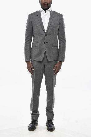 Thom Browne 3-Knopf-Anzug Aus Wolle Mit Doppeltem R&uuml;ckenschlitz Thom Browne