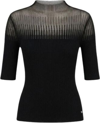 Liu Jo Femme, Blouses et Chemises, Noir, Taille: 42 FR Liu Jo Bags.. Black
