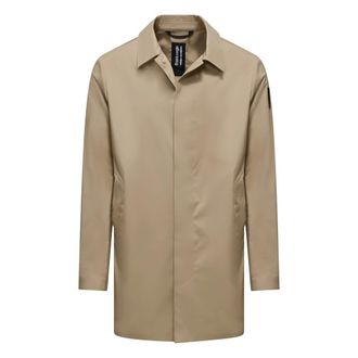 Bomboogie Homme, Manteaux, Beige, Taille: 2XL Trench non doubl&eacute; avec col