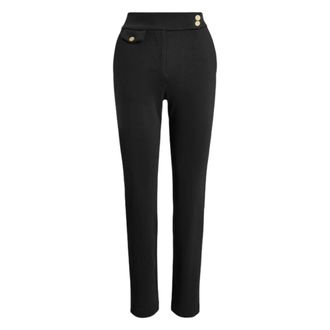 Ralph Lauren Slim-fit Hosen - - Trousers - Damen - Schwarzk - XS