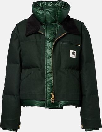 sacai X Carhartt Daunenjacke