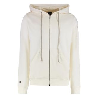 Rick Owens Jason Full Zip Hoodie - - Sweatshirts & Hoodies - Herren - Beige - XL