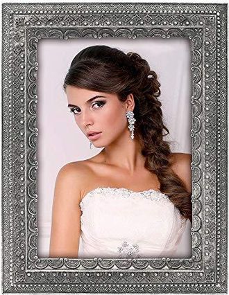 ZEP EH9334 Roche Bilderrahmen, Kunstharz, silberfarben