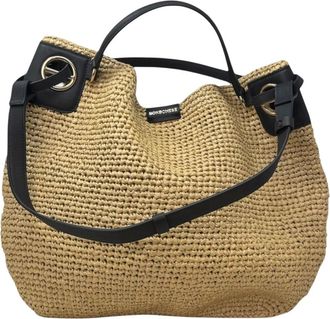 Borbonese Femme, Sacs, Beige, Taille: ONE Size London Shoulder Bag
