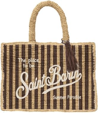 MC2 Saint Barth Femme, Sacs, Brun, Taille: ONE Size Colette Raffia Handbag