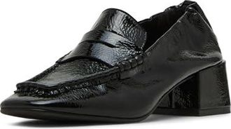 Steve Madden Estee Escarpins pour femme, Motif plissé noir, 38-39 EU