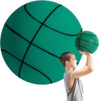 Generic Lautloser Basketball aus Schaumstoff | Ger&auml;uscharmes Innenraum-Trainingsball f&uuml;r Kinder & Erwachsene | Extra Weich & Luftlos in Gr&ouml;&szlig;e 3/5/7 | Ideal f&uuml;