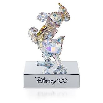 Swarovski Disney100 Donald Duck, Disney-Figur aus Mehrfarbigem, Strahlendem Swarovski Kristall