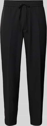 HUGO BOSS Tapered Fit Stoffhose mit Tunnelzug Modell T_FLEX