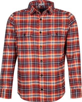 Olymp Herren Hemd rot kariert