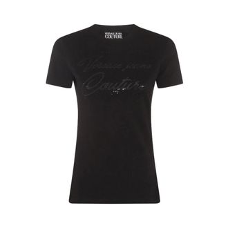 Versace Jeans Couture T-Shirt - - Tops - Damen - Schwarzk - M
